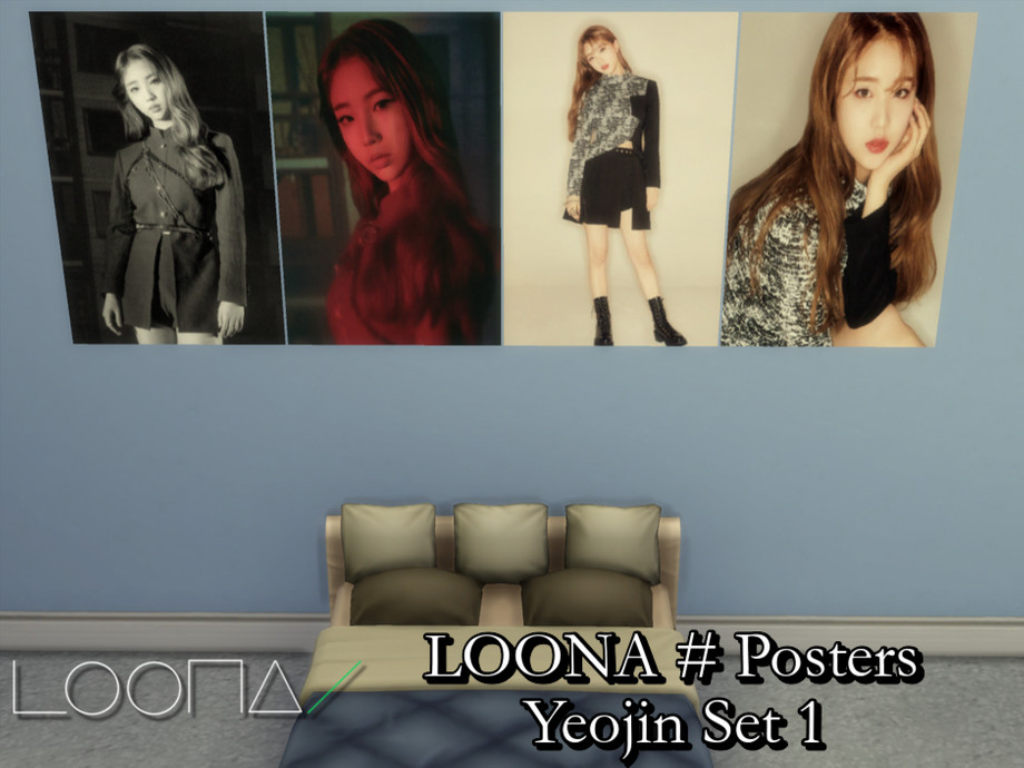 The Sims Resource | LOONA # Posters Set 21 (Yeojin) - REQUIRES MESH