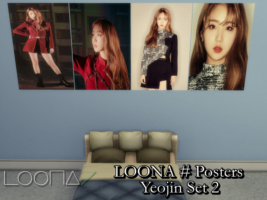 The Sims Resource - LOONA # Posters Set 22 (Yeojin) - REQUIRES MESH