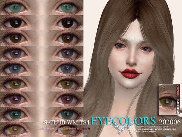 S-Club WM ts4 eyelashes 201701