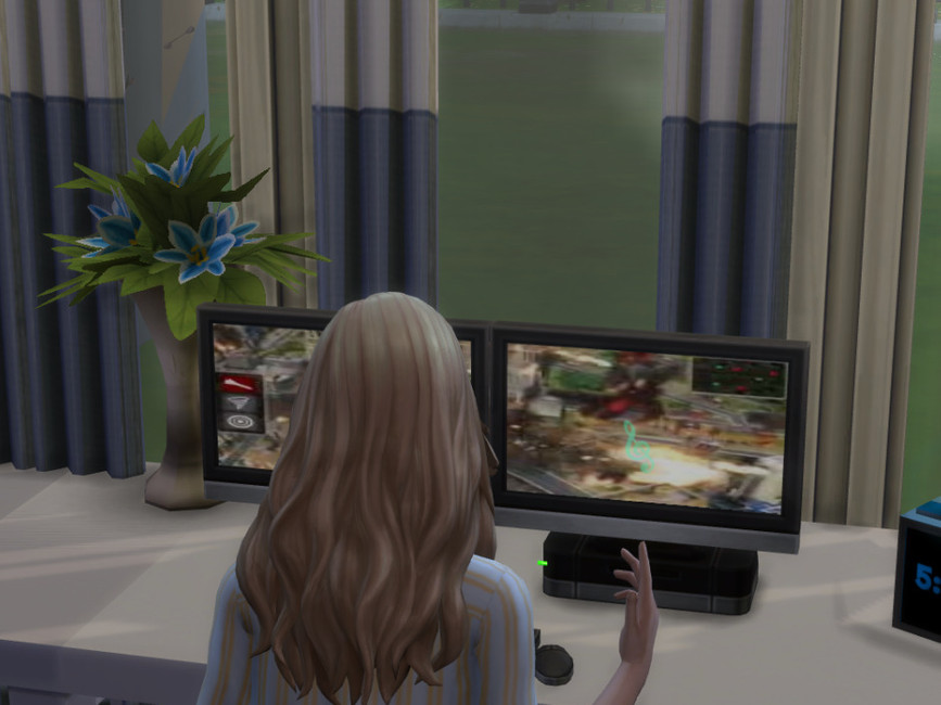 The Sims Resource - Dual Monitor Computer