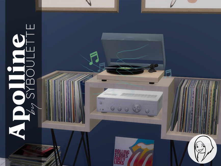The Sims Resource - Apolline - Record player