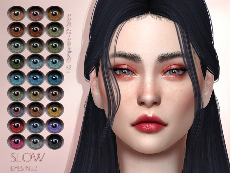 The Sims Resource | LMCS Slow Eyes N32 (HQ)