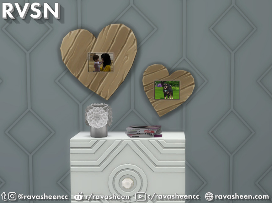 The Sims Resource - We Just Click Photo Collage Set