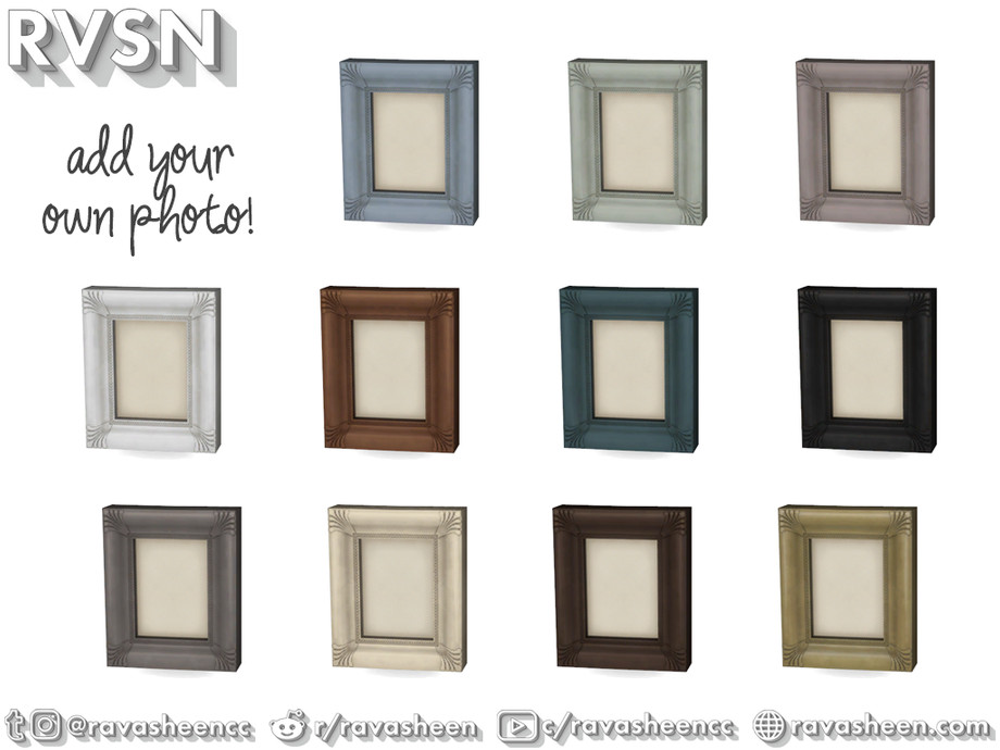 The Sims Resource | We Just Click Fancy Corner Portrait