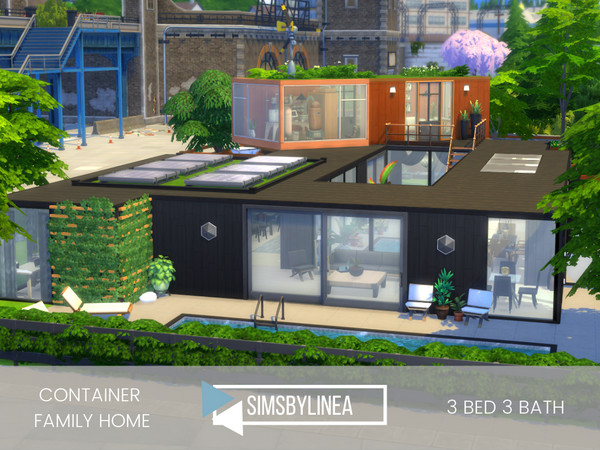 The Sims Resource | Container Family Home