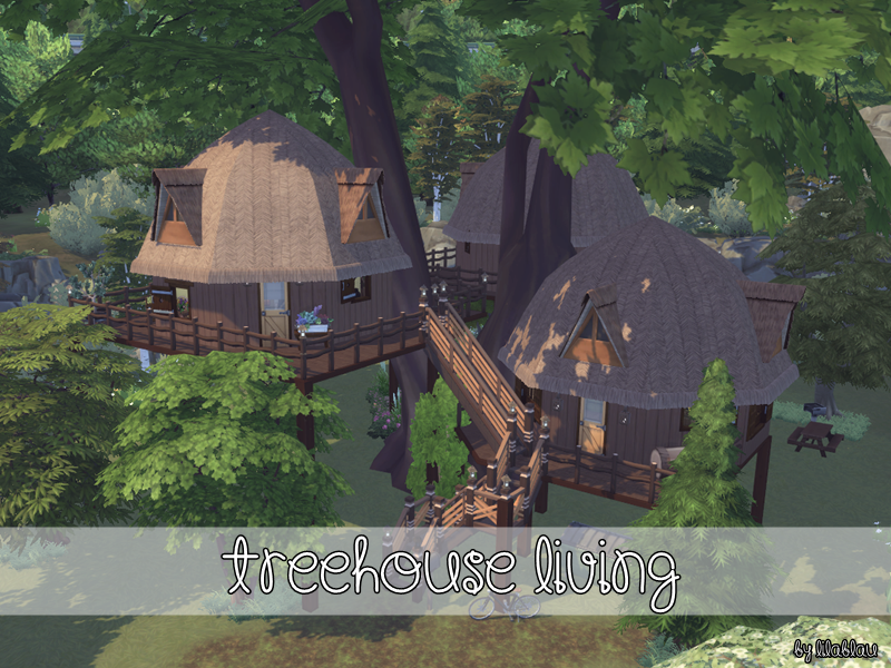 The Sims Resource | Treehouse Living - NoCC