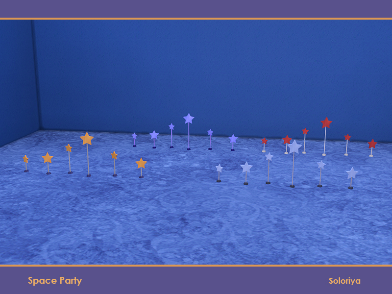 The Sims Resource | Space Party. Stars
