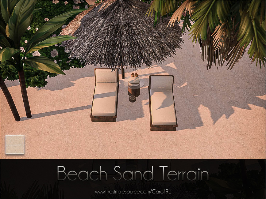 The Sims Resource - Beach Sand Texture