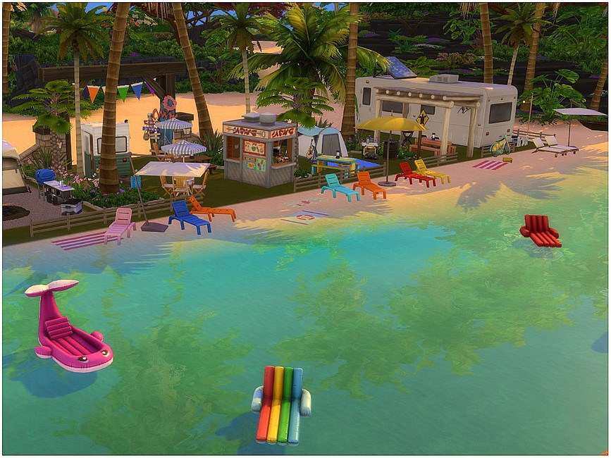 The Sims Resource - Open Sea Camping