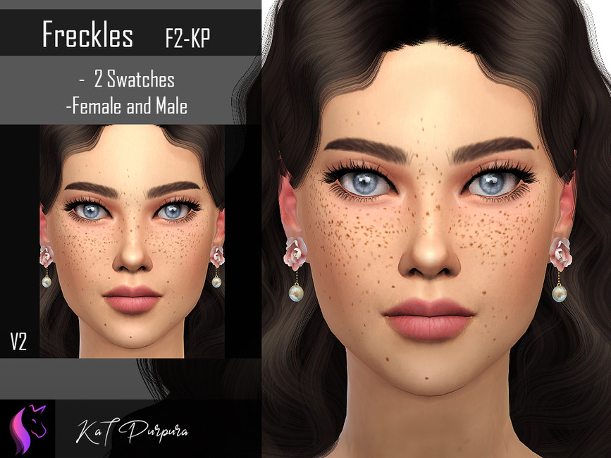 The Sims Resource - Freckles F2-KP