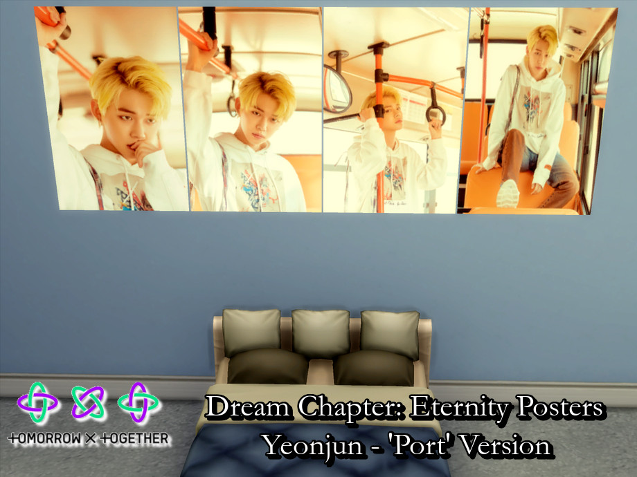 The Sims Resource | TXT Eternity Port Posters Set 2 (Yeonjun ...