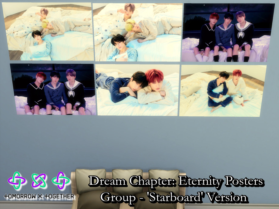 The Sims Resource | TXT Eternity Starboard Posters Set 6 NEEDS MESH ...