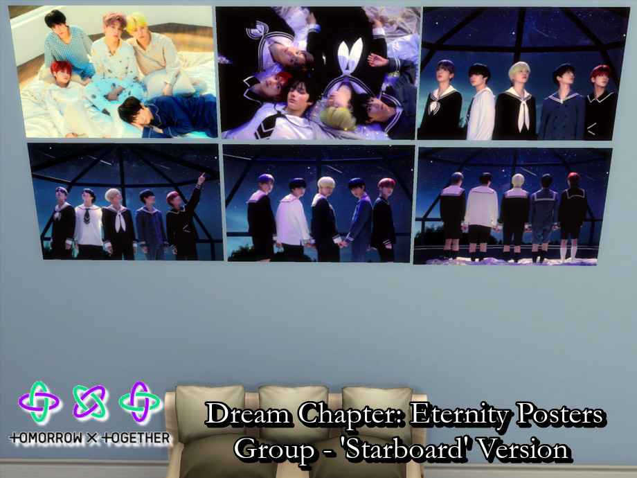 The Sims Resource | TXT Eternity Starboard Posters Set 7 NEEDS MESH ...