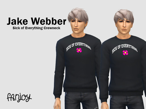 The Sims Resource | Jake Webber Merch V2