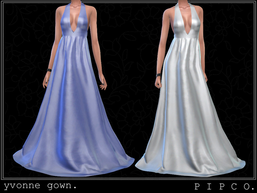 The Sims Resource - Yvonne Gown.
