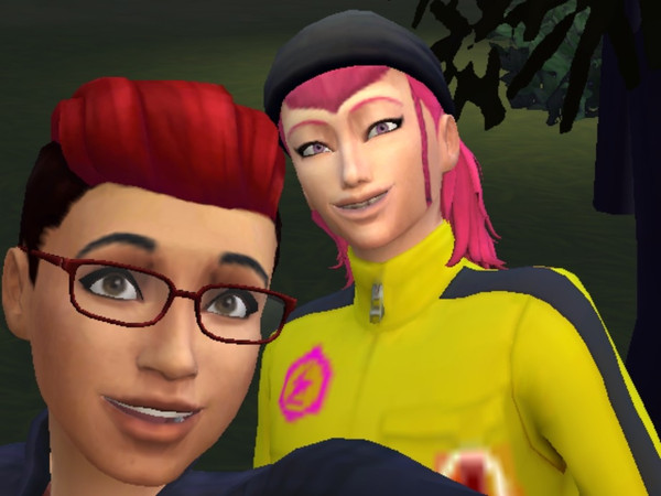 The Sims Resource | Kazuichi Souda's Hair for hat - Outdoor Retreat