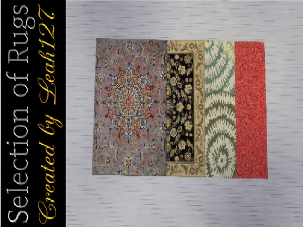 The Sims Resource | Selection of Rugs - Leah127