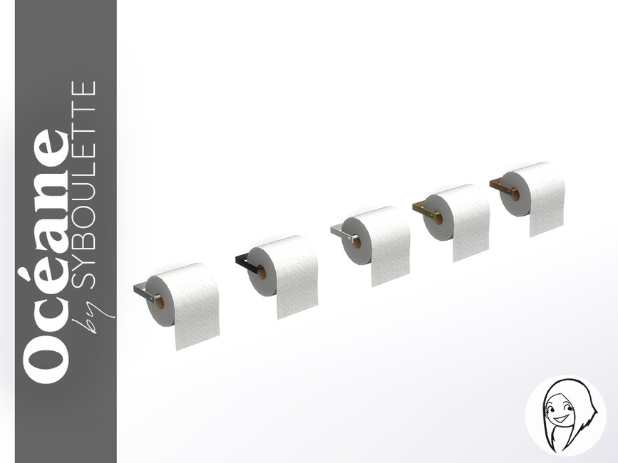The Sims Resource - Oceane - Toilet Paper Roll Holder