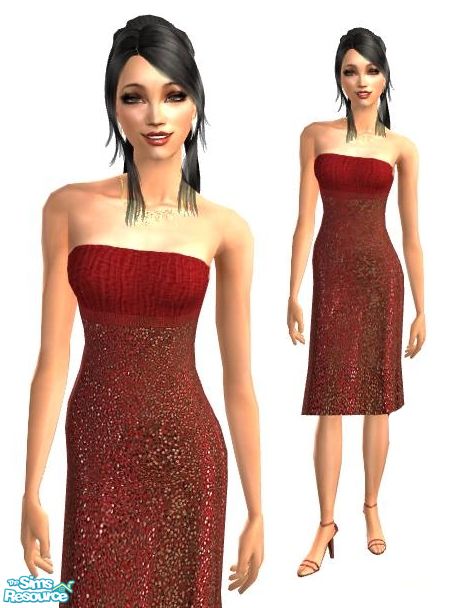 The Sims Resource | Set 74 Charmaine - red