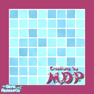 The Sims Resource | MDP Azure Floor Tiles v2