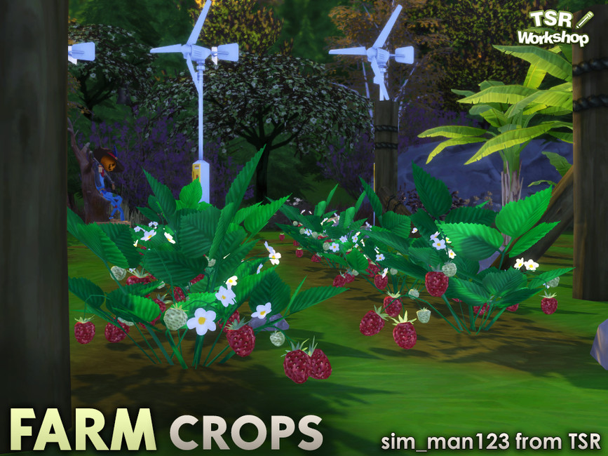 The Sims Resource - Decorative Farm Crops