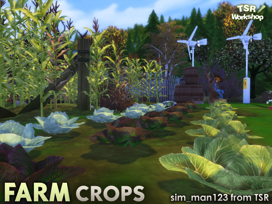 The Sims Resource - Decorative Farm Crops