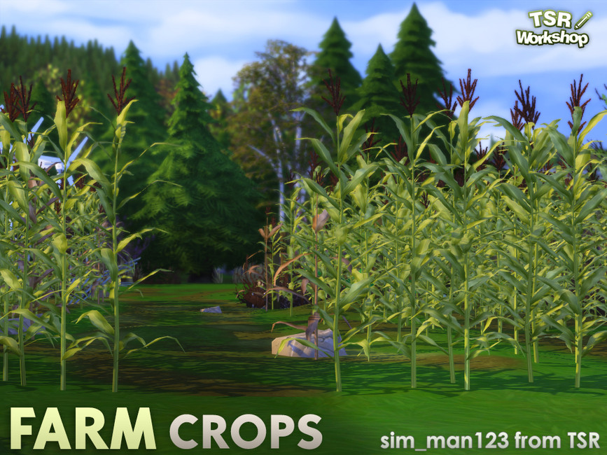 The Sims Resource - Decorative Farm Crops
