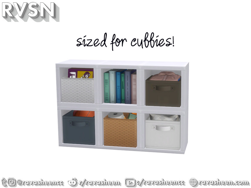 The Sims Resource - Storage Squared Toy Bin Insert V1