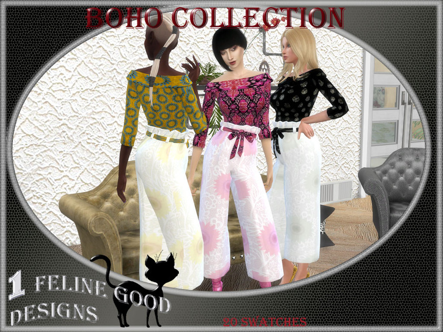 The Sims Resource - Boho outfit 01