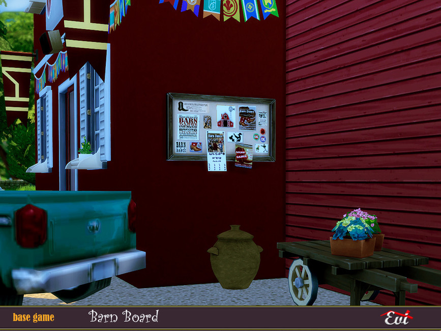 The Sims Resource - Barn Board