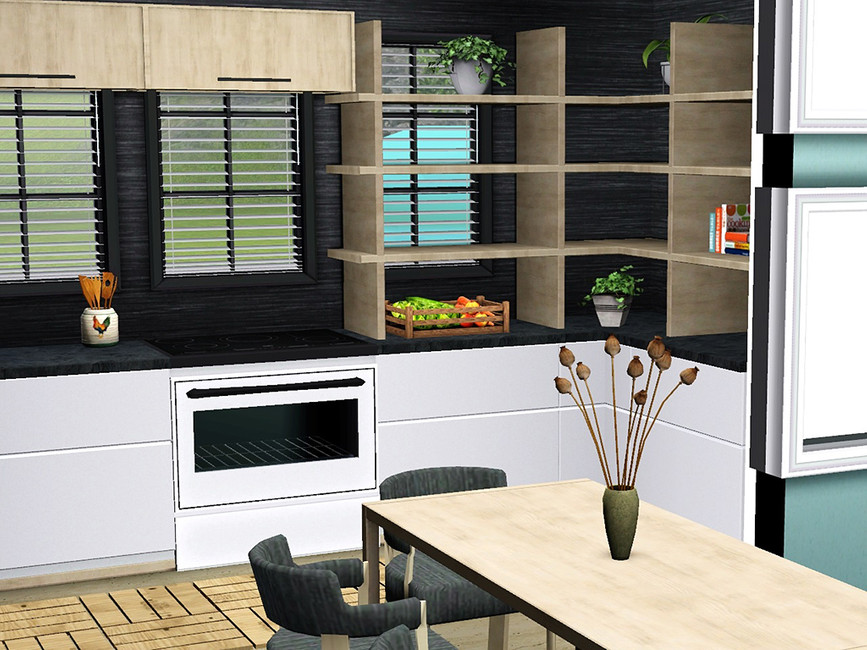 The Sims Resource - Eco Block House