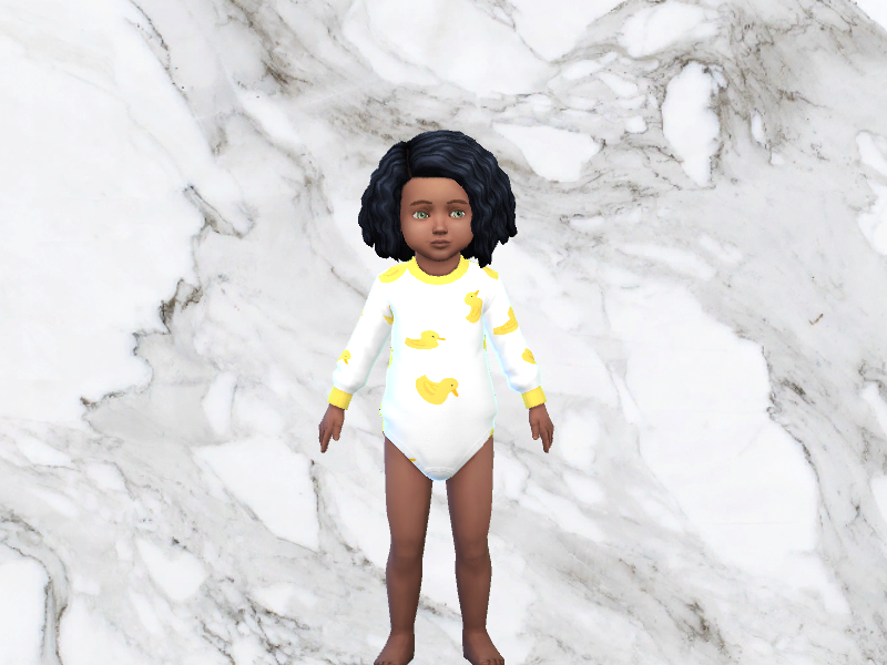 The Sims Resource | Duck Onesie - Nifty Knitting