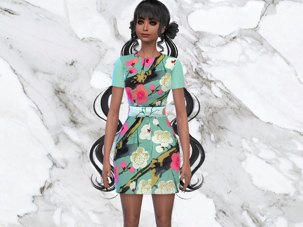 The Sims Resource | Natures Floral Wrap - City Living