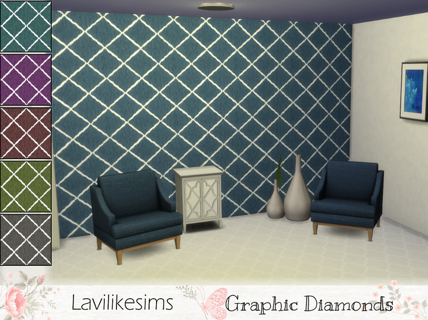 The Sims Resource - Graphic Diamonds