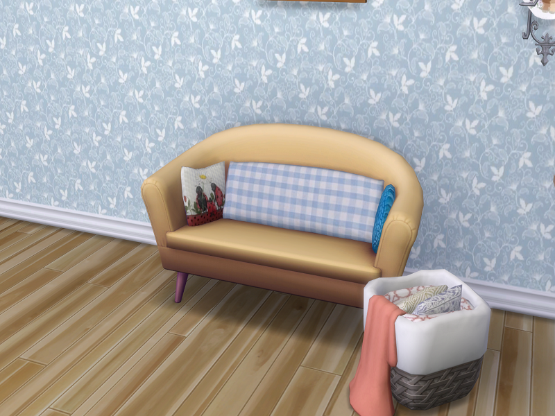 The Sims Resource | Knifty Knitter Sofa recolour. Nifty Knitting required