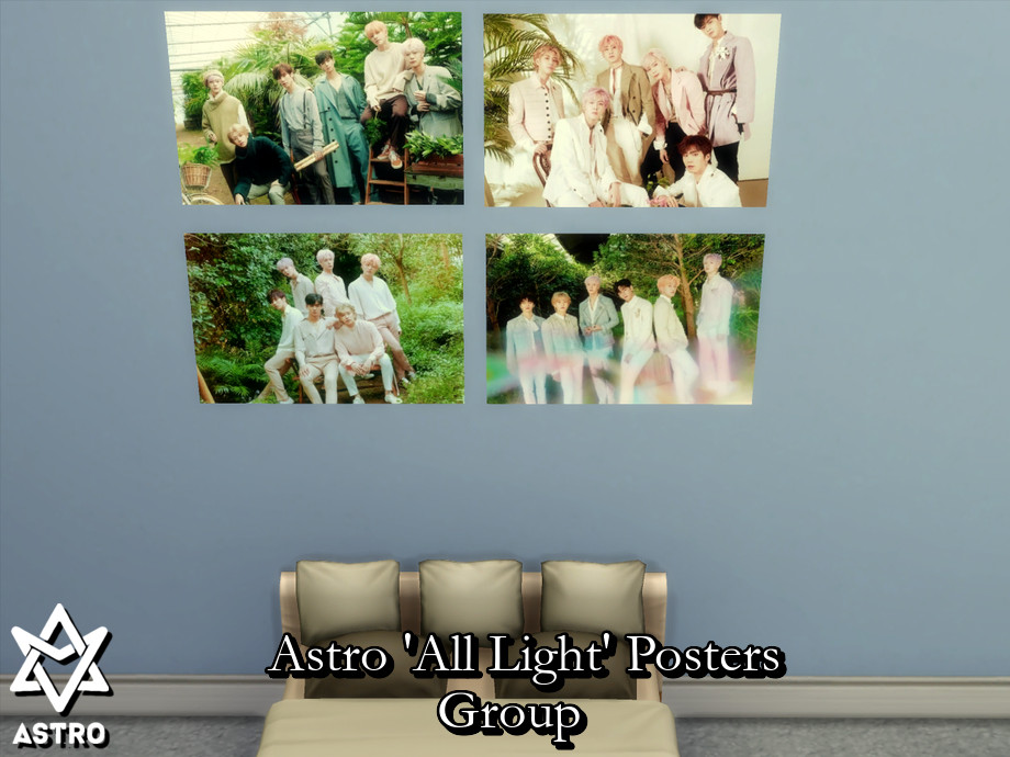 The Sims Resource | Astro 'All Light' Posters Set 3 (Group) - MESH ...