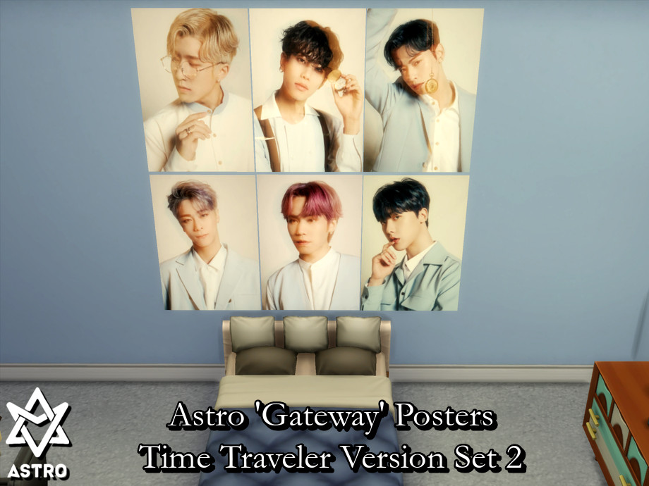 The Sims Resource | Astro 'Gateway' Posters Set 2 (Time Traveler ...