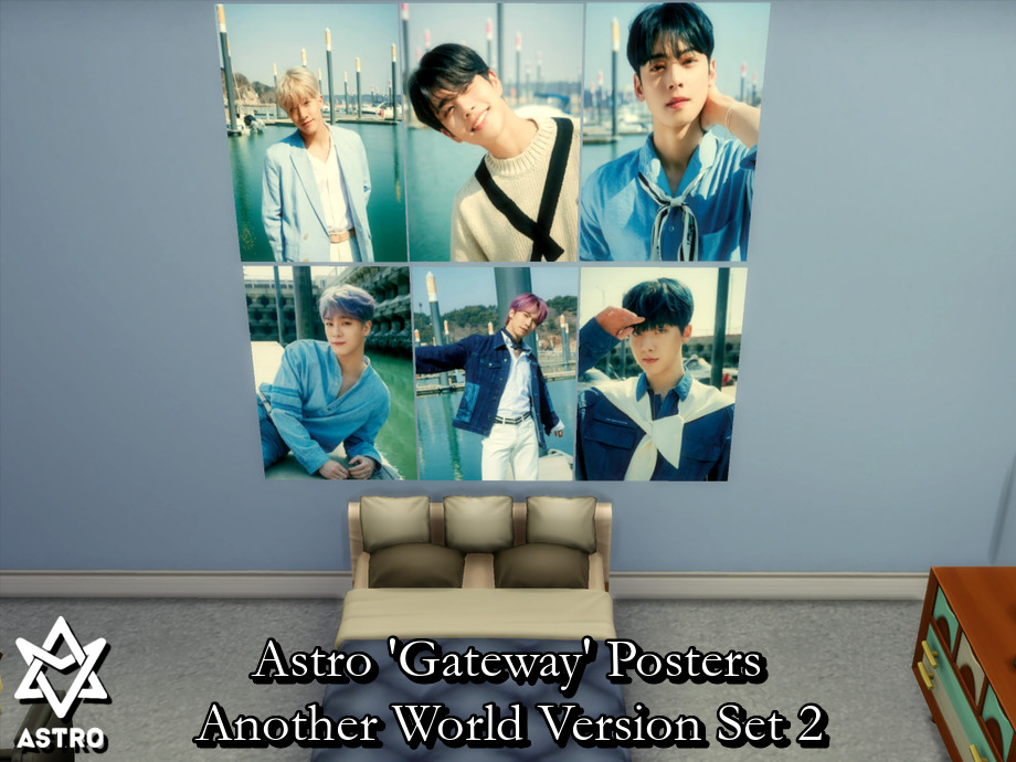The Sims Resource | Astro 'Gateway' Posters Set 4 (Another World ...