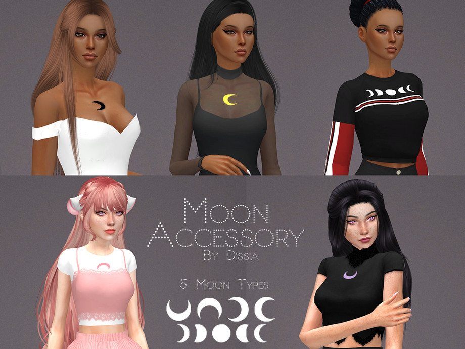 The Sims Resource | Moon Accessory