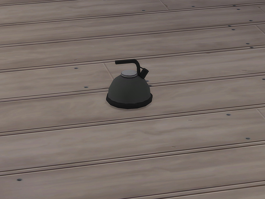 The Sims Resource | Country Cottage Kitchen Tea Kettle