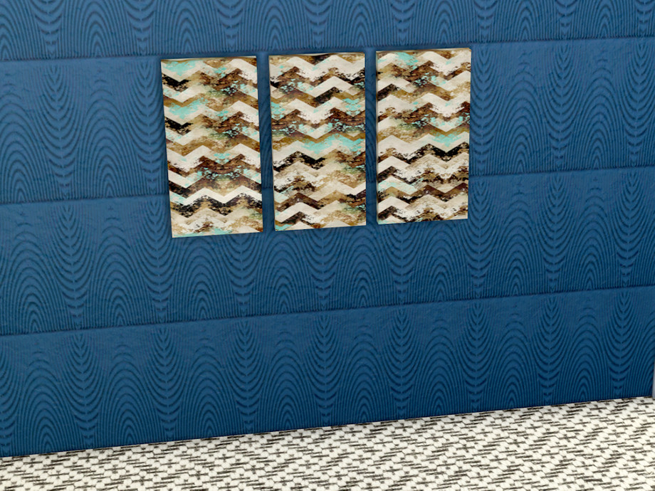 The Sims Resource | 3 Paneled Art - Get To Work Required