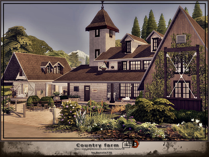 The Sims Resource - Old country farm