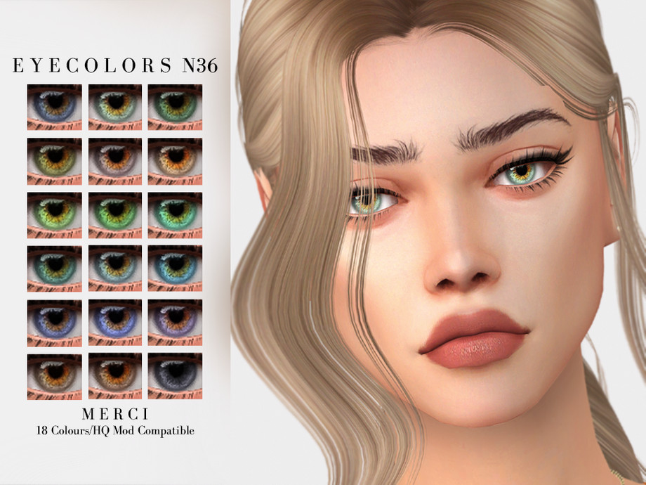 The Sims Resource | Eyecolors N36