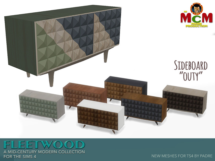 The Sims Resource - Fleetwood Sideboard
