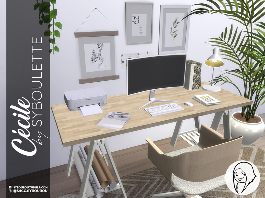 The Sims Resource - Cecile - Printer