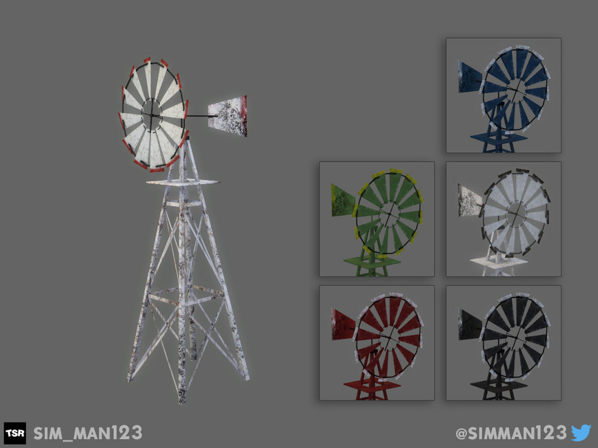 The Sims Resource - Country Windmill