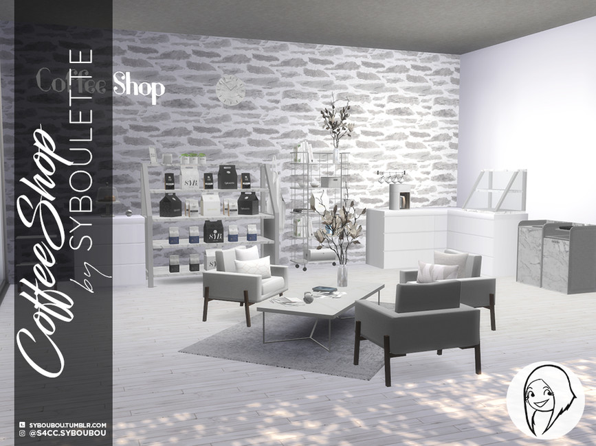 The Sims Resource - Coffee Shop Set