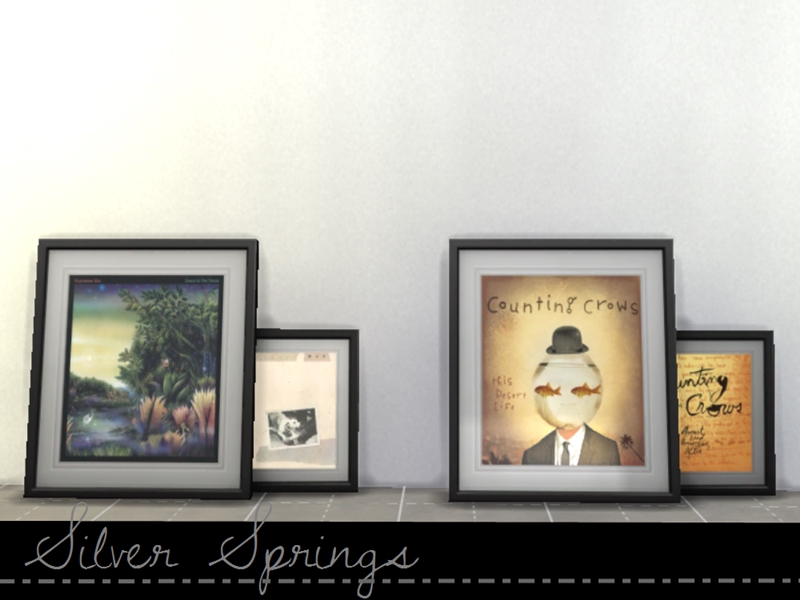 The Sims Resource | Framed Album Covers