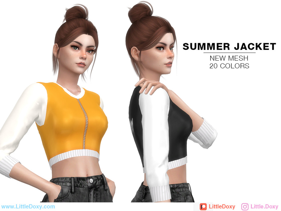 The Sims Resource | Summer Jacket