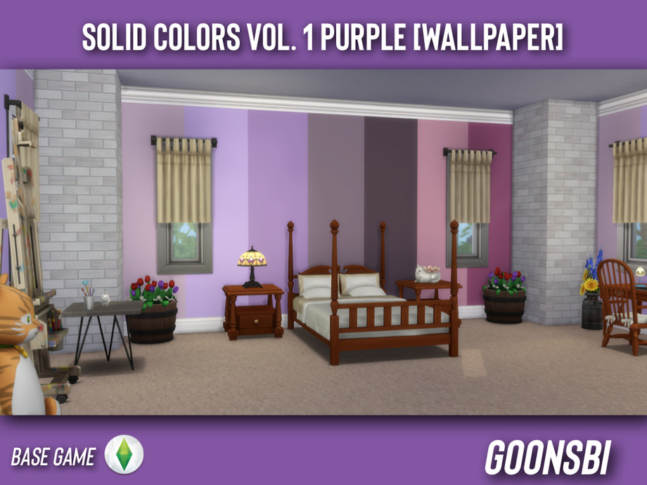 The Sims Resource | Solid Colors Vol. 1: Purple